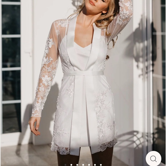 Intimates & Sleepwear | Grace Pearl Beaded Robe | Poshmark